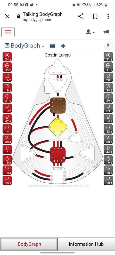 Bodygraphchart