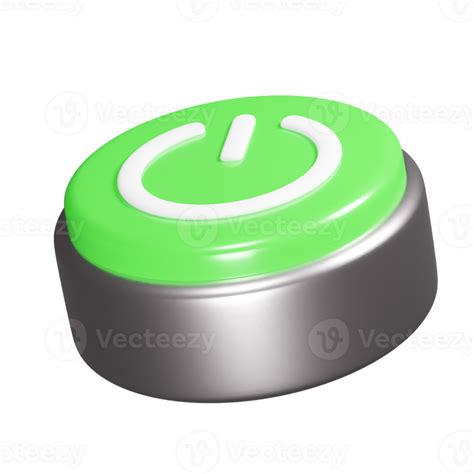 Button Icon 3d Render Illustration 43101919 Png