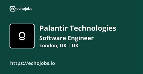 Palantir Technologies Is Hiring Software Engineer Frontend Developer Productivity London Uk