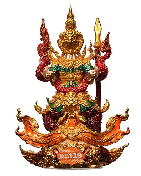 รูปหล่อท้าวเวสสุวรรณ มหาอำนาจ 05 สัมฤทธิ์ชุบนาคลงยา ปี 2563 หลวงปู่พวง วัดโคกตาสิงห์ เทพนรสิงห์