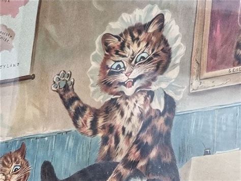Louis Wain The Naughty Puss Mutualart