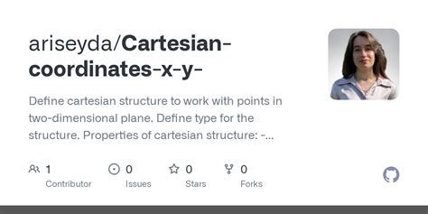 github ariseyda cartesian coordinates x y define cartesian structure to work with points in