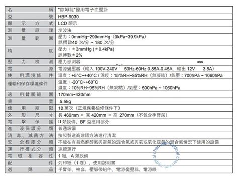 歐姆龍醫用隧道式電子血壓計 HBP 9030