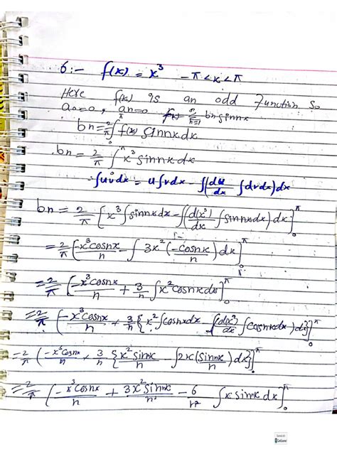 Problem 3 Of Fourier Series Pdf