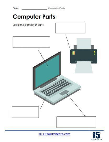 Boost Computer Knowledge Interactive Labeling Activity For Babes Computer Education