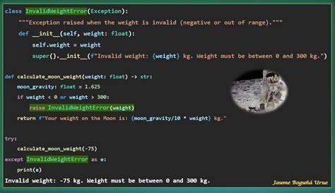 Create Your Own Custom Exceptions In Python Jaume Boguñá