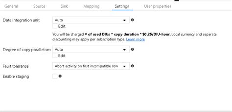 Azure Data Factory V2 Copy Data Activities And Data Flow Etl Stack