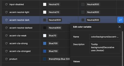 Launched Please Show Variables Description In Tooltip On Hover