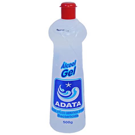 Álcool Em Gel 70° 500g Adata Cheiro De Limpeza Distribuidor De Produtos De Limpeza