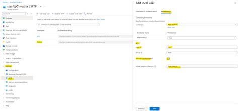 Set Up An Azure Storage Account And Blob Storage For Sftp Access