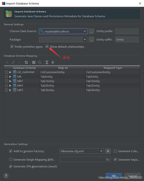 Idea中反向生成实体类没有外键属性idea 数据库 不显示 外键 Csdn博客