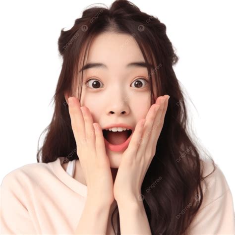 Surprised Girl Png