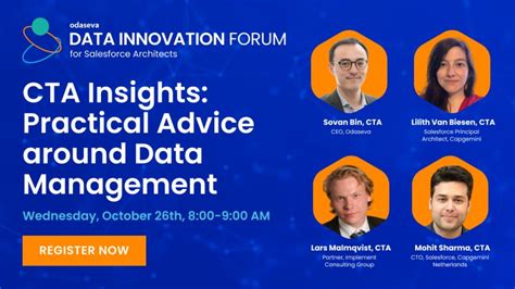 Datainnovationforum Salesforcearchitect Salesforce Lars Malmqvist
