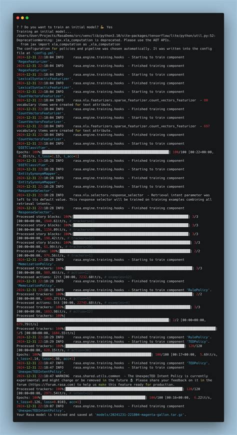 Setting Up Your First Rasa Project Dev Community
