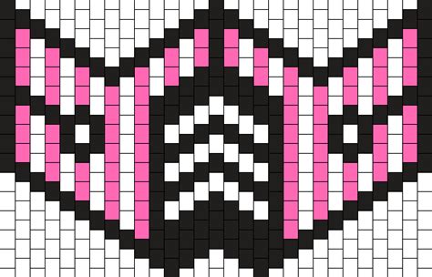 Girls Sub Zero Kandi Mask Bead Pattern Peyote Bead Patterns Misc Bead Patterns