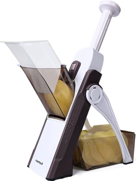 Vegetable Cutter Mandolin Chopper 4 Cutting Modes For Cutting Dicing Chopping Bol