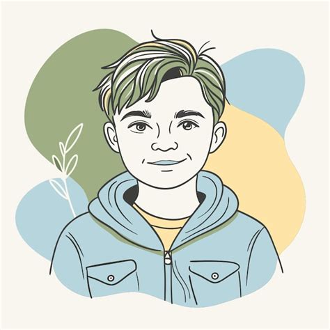 Young Vector Illustration Line Circuit Premium Ai Generated Vector