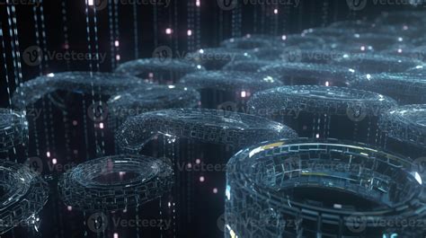 3d Rendering Of Abstract Digital Technology Background Big Data Connection Concept 22672784