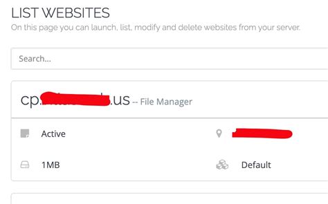 Cant Delete A Website Bug Report Cyberpanel Community