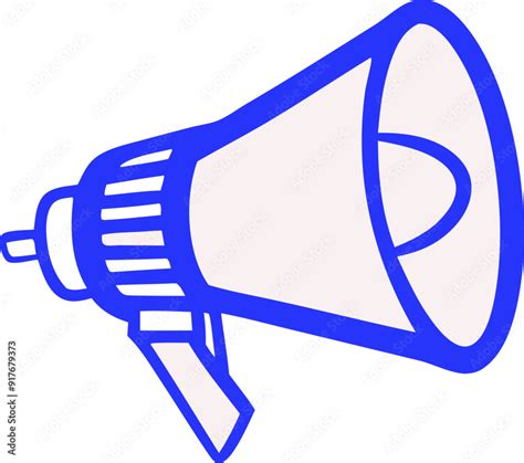 확성기 일러스트 Stock Vector Adobe Stock