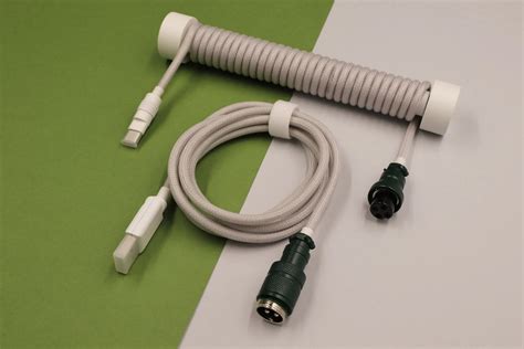 Custom Coiled Aviator Keyboard Cable Gaia Pantheonkeys