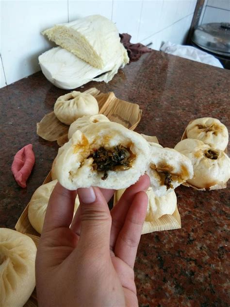 【超简单酸菜小包（酸菜馅）的做法步骤图】爱烘培的猫下厨房
