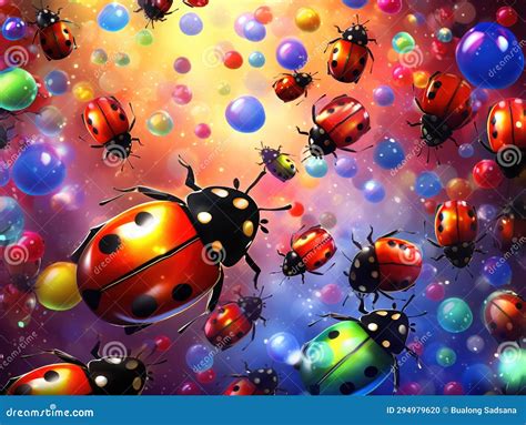 Beetle Swarm Stock Illustration Illustration Of Creativity
