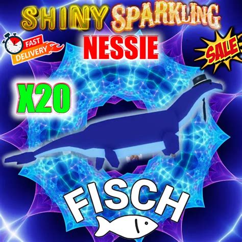 Shiny Sparkling Nessie Fisch Fisch Game Item Gameflip