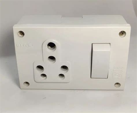 B Five S S Combined Switch Socket With Box Code B At Piece In New Delhi