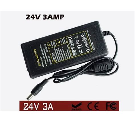AC DC POWER ADAPTER INPUT V HZ OUTPUT V A WITH POWER CORD CABLE Shopee Malaysia