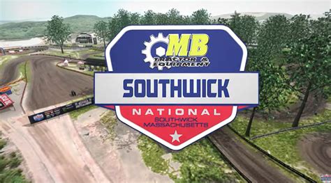 2022 Southwick Pro Motocross Round 6 Animated Track Map