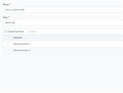 October Faqs Plugin October Cms