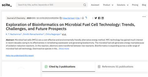 Exploration Of Bioinformatics On Microbial Fuel Cell Technology Trends