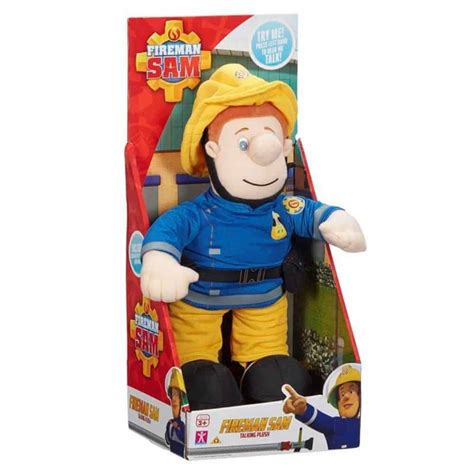 Fireman Sam 12 Inch Talking Soft Toy The Model Shop