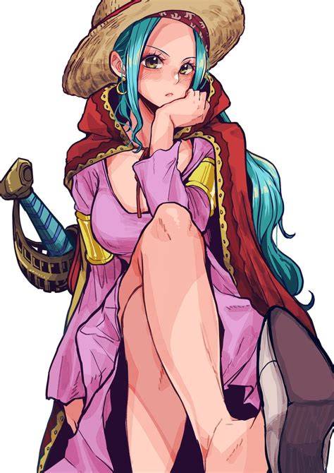 Nefertari Vivi One Piece Drawn By Aosora And Azuki Sena Danbooru