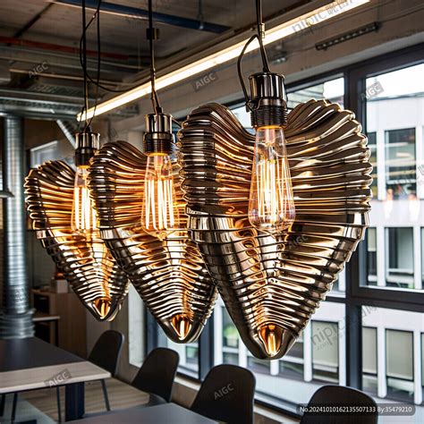 Ai创作图工业风格装饰灯具 工业风灯饰 叶片型吊灯 工业风吊灯 创意金属吊灯 金属管子吊灯 放射型设计吊灯 创意羽毛球形吊灯 创意电灯泡造型设计 擦片造型吊灯 工业风格吊灯 咖啡店吊灯 时尚