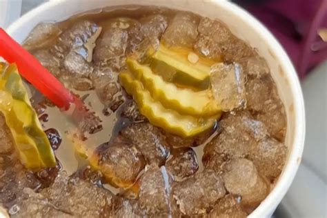 I Ordered A Dr Pepper With Pickles From Sonic — You Wont Believe The