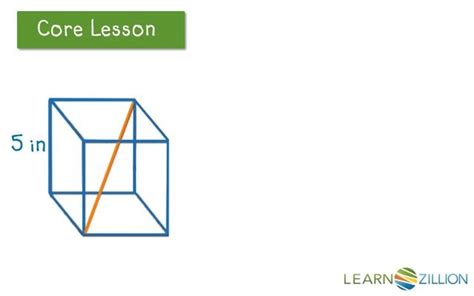 Apply The Pythagorean Theorem To Three Dimensional Figures Using Right