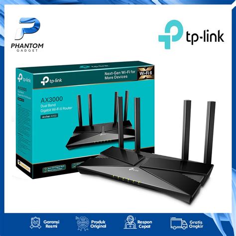 Jual Tp Link Archer Ax Ax Dual Band Gigabit Wi Fi Router Shopee Indonesia