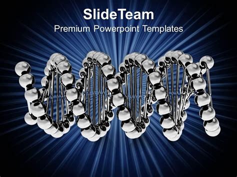 DNA Structure Of Human Health Theme PowerPoint Templates PPT Themes And Graphics