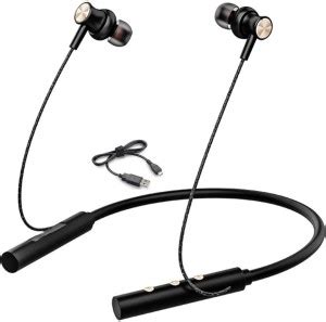 Headrick WHB Dynamic Deep Bass Sound Headphones Neckband Gaming Magnetic Bluetooth Headset