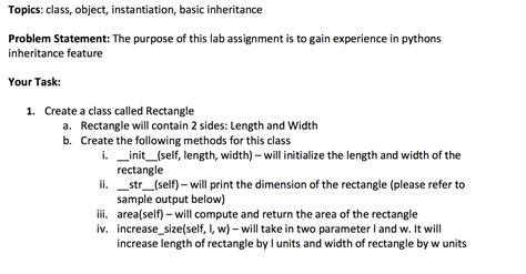Solved Topics Class Object Instantiation Basic