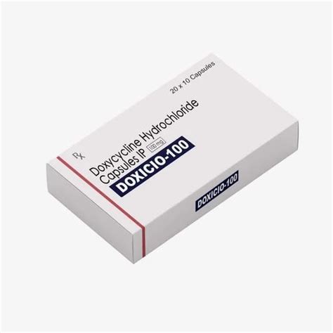 Doxicip Doxycycline Capsules At ₹ 531 Box Datta Nagar Nagpur Id 24300591530