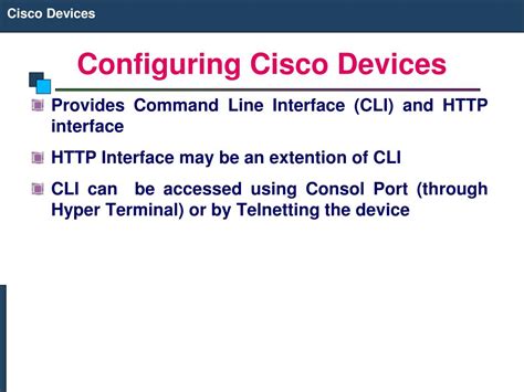 Ppt Cisco Devices Powerpoint Presentation Free Download Id