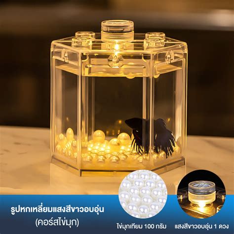 โหลปลากัด ตู้ปลาเลโก้ ตู้ปลาขนาดเล็ก ขนาด 12 11 11 5cm Shopee Thailand