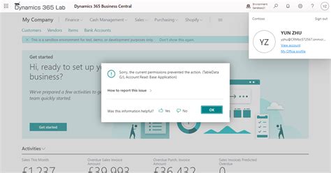 Dynamics 365 Business Central Permission Exclusion Exclude In Permission Set Dynamics 365 Lab