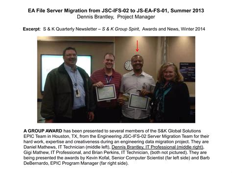 JSC Engineering File Server Migration PPT