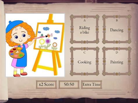 Choose Correct Answers According To Pictures Gameshow Quiz