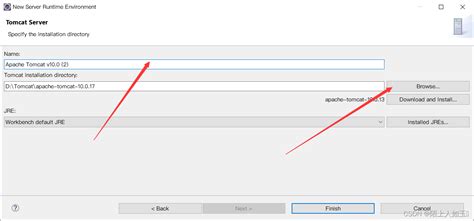 2022版eclipse整合tomcat10 eclipse tomcat10 csdn博客