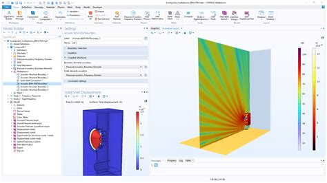 simulation software for analyzing acoustics and vibrations